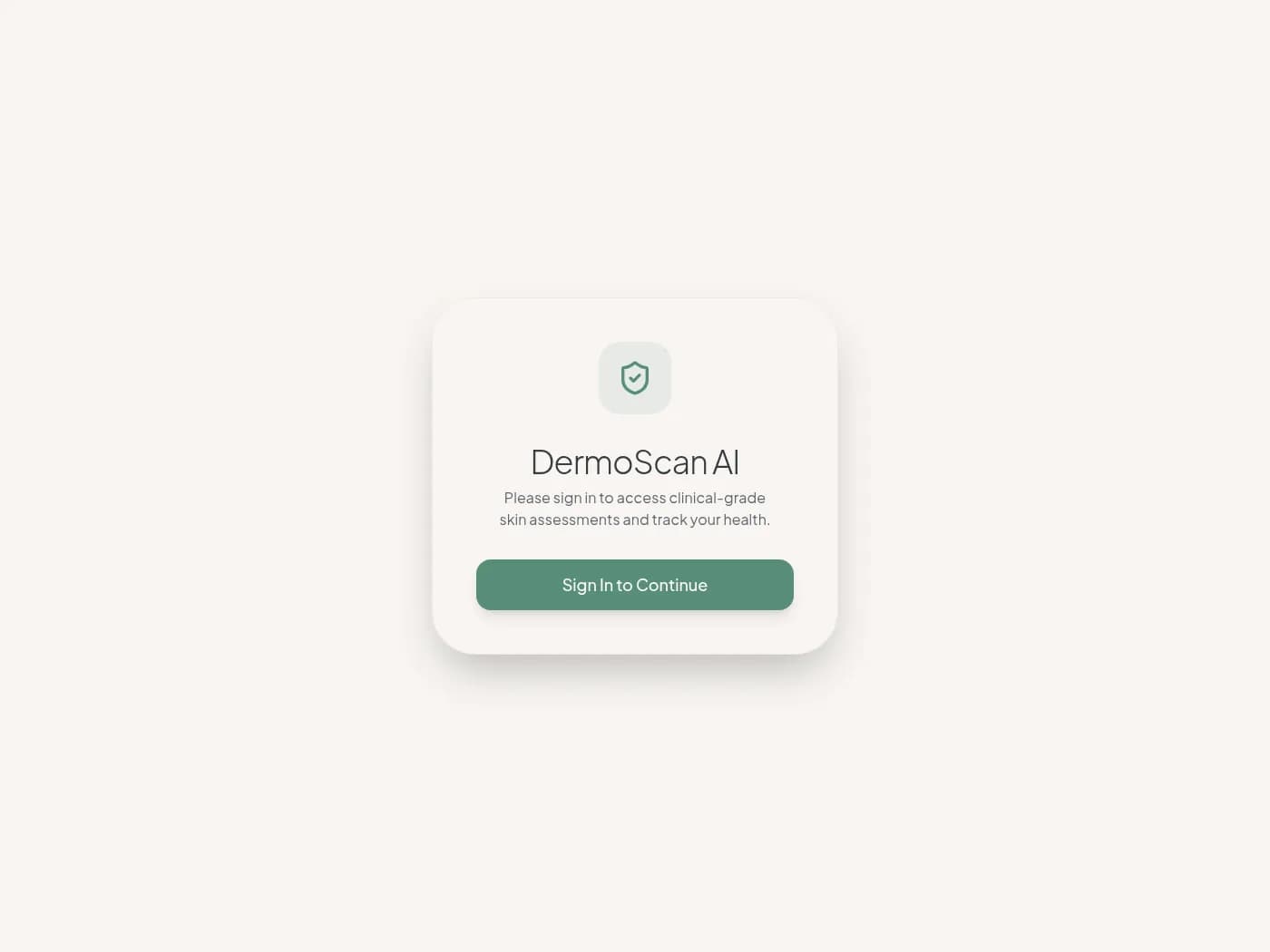 DermoScan AI Skin Check