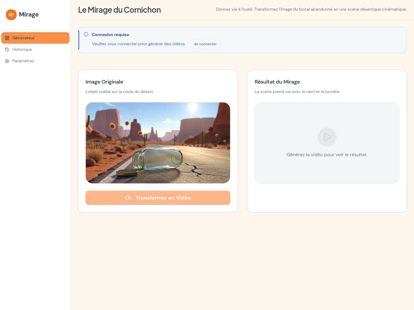 Cornichon Mirage