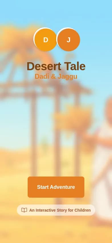 Desert Tale Storybook