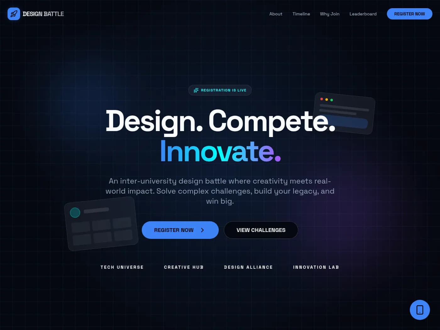 Design Battle Landing Page