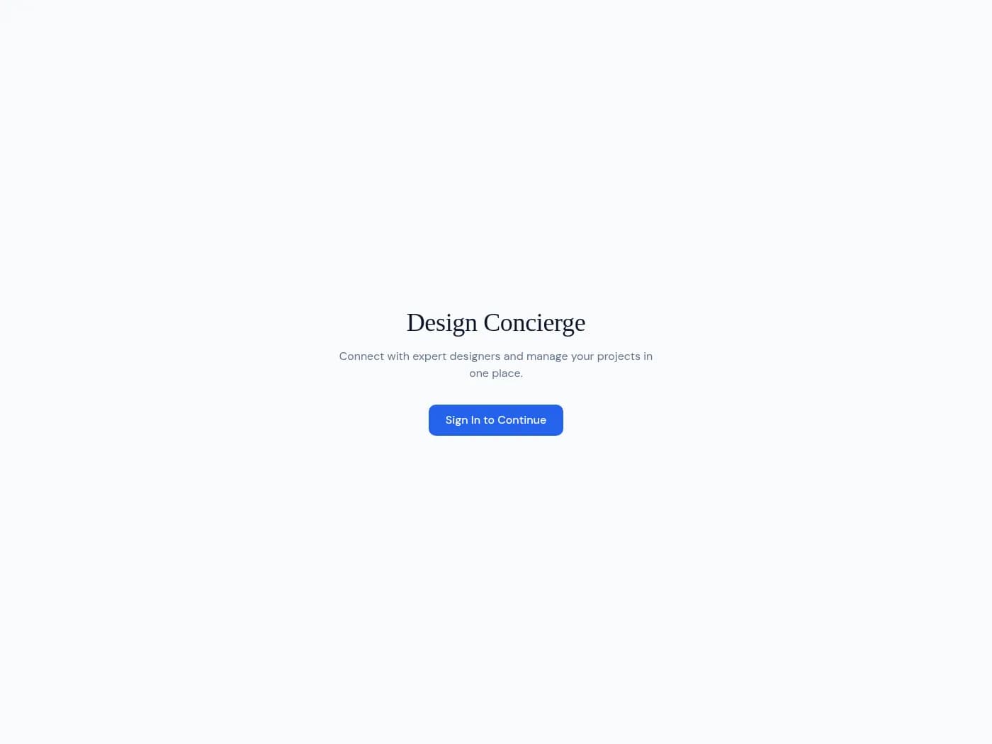 Design Concierge
