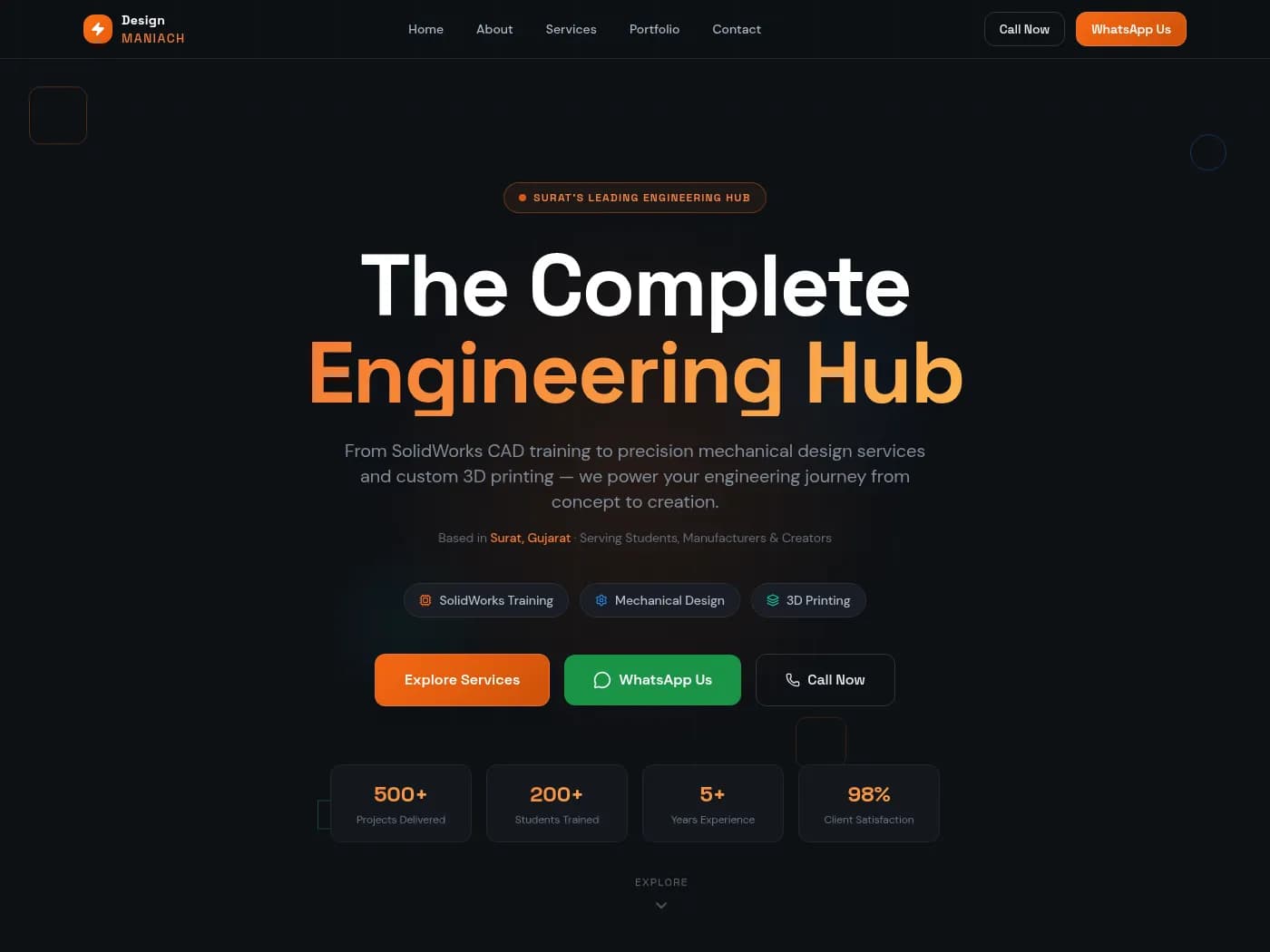 Design Maniach Web Launch