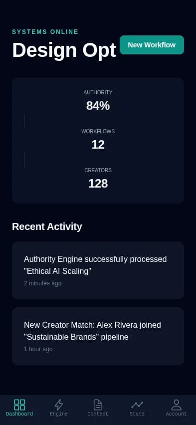 Design Opt Workflow Engine