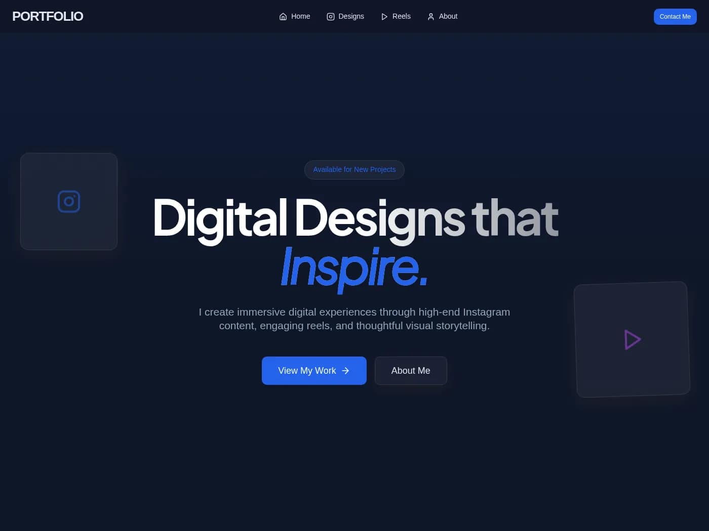 InstaDesign Portfolio