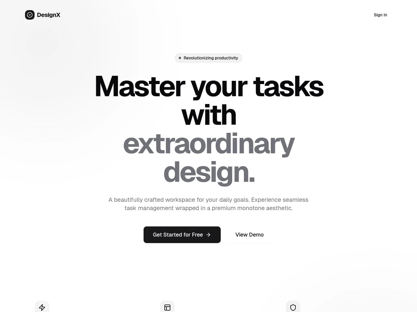 DesignX To-Do App