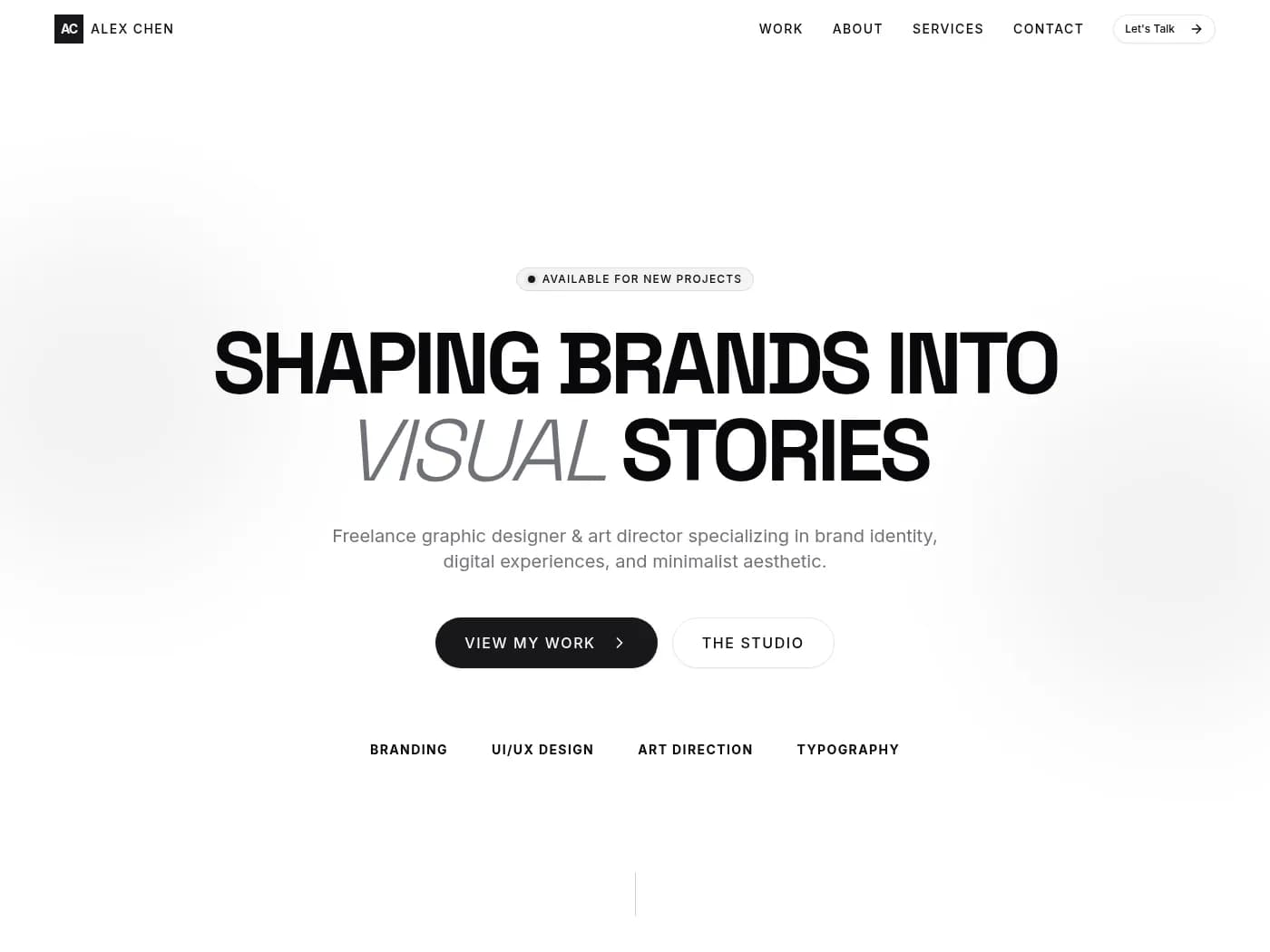 Designer Portfolio Pro