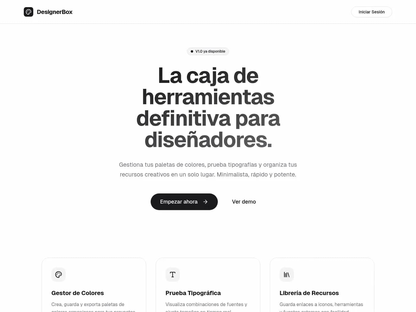 Designer Toolbox