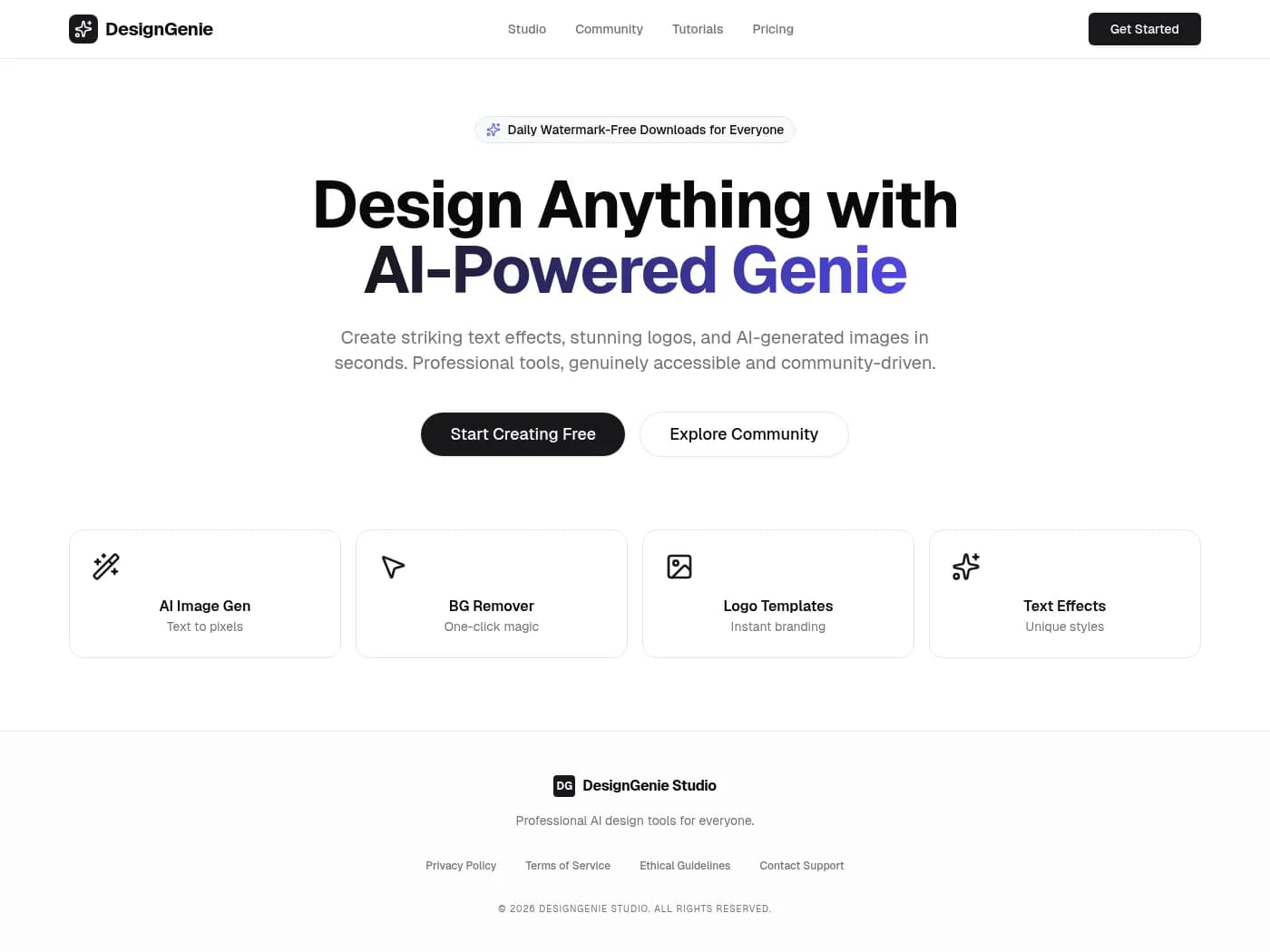 DesignGenie Studio