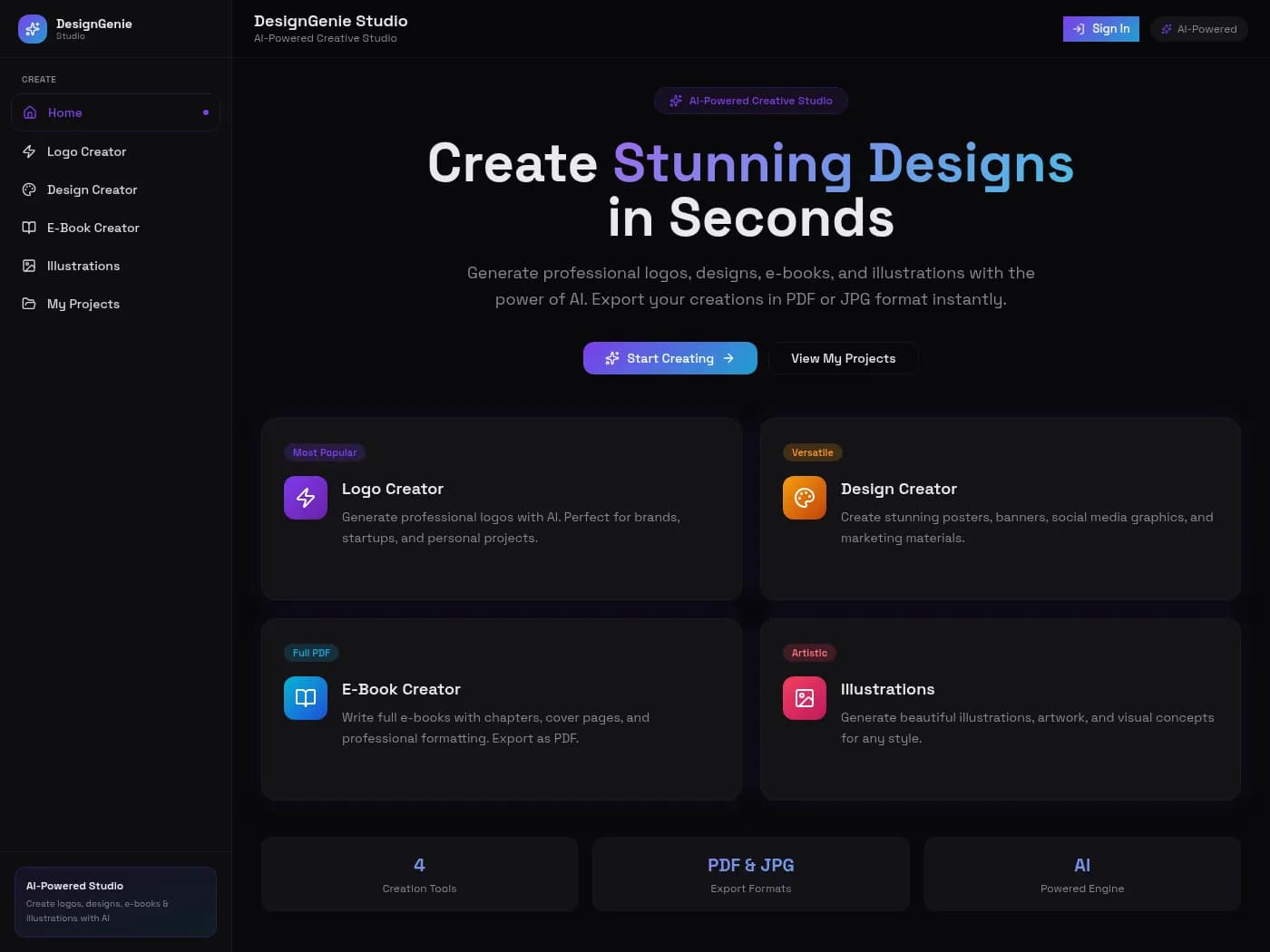 DesignGenie Studio