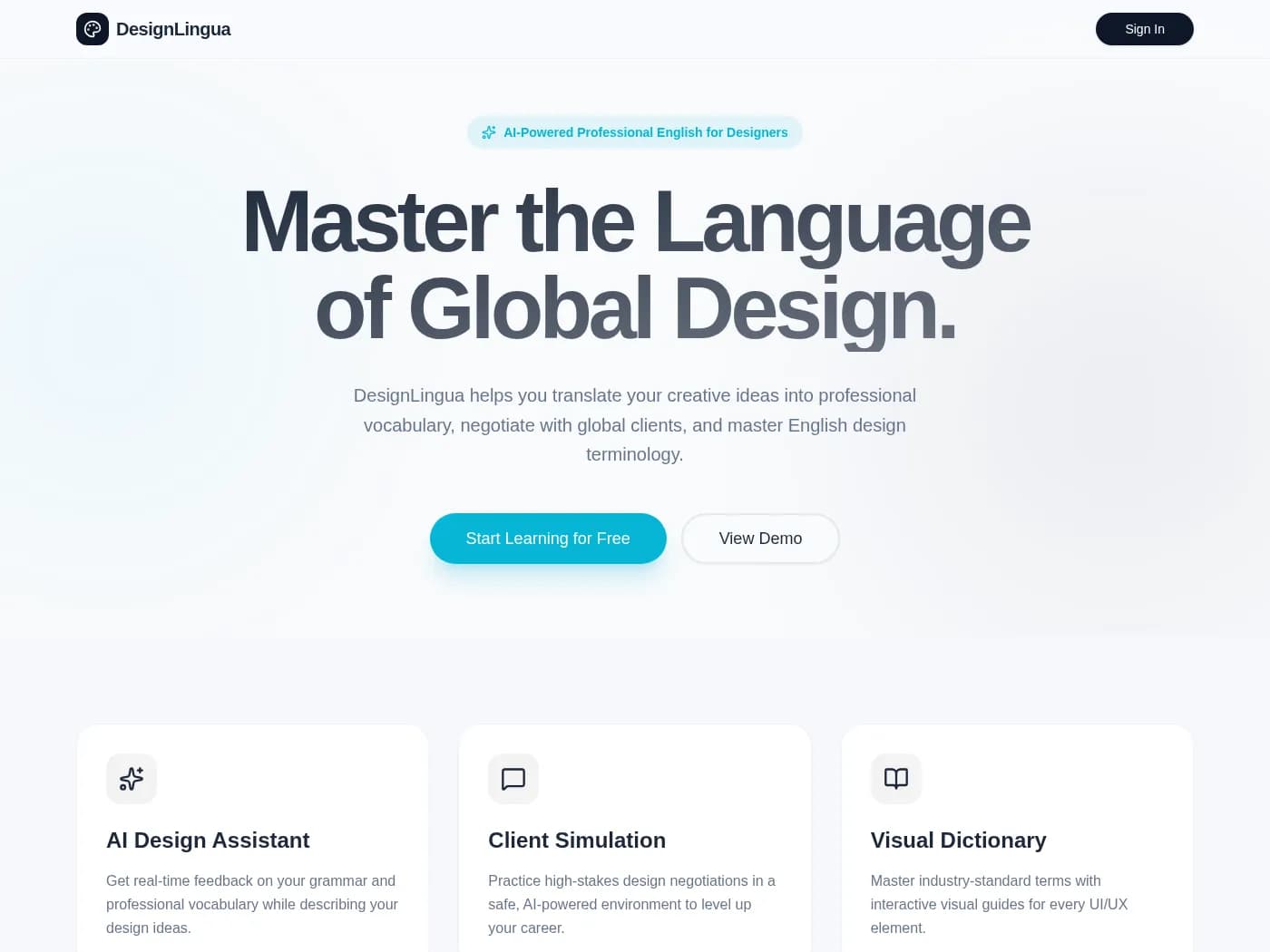 DesignLingua Studio