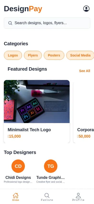 DesignPay Marketplace