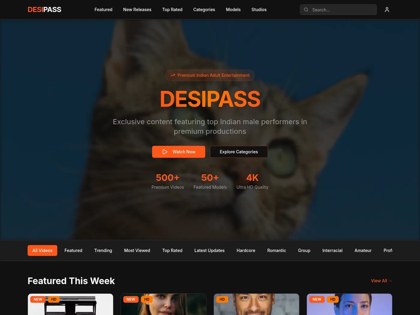 DesiPass Web Clone