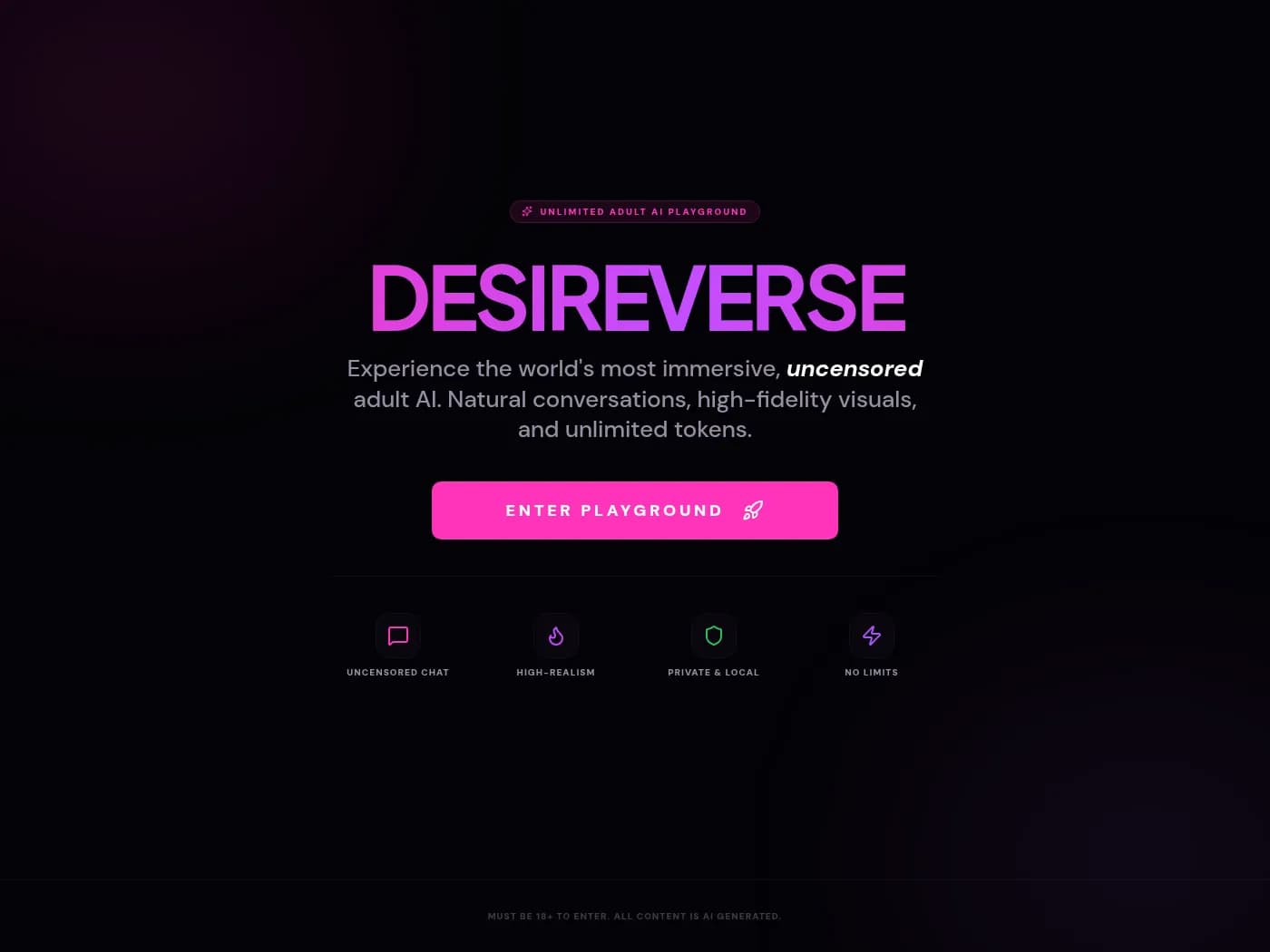 DesireVerse AI Playground