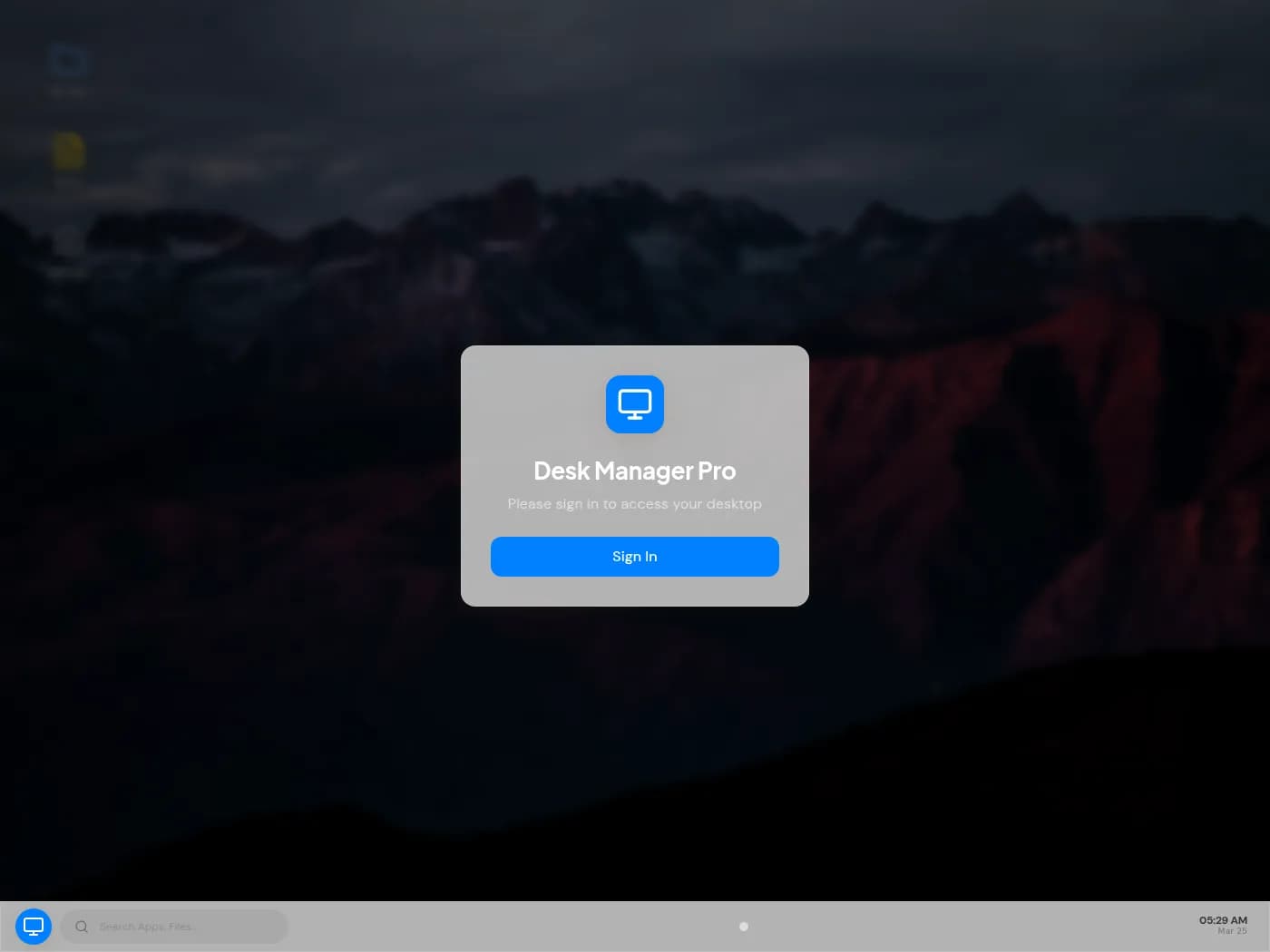 Desk Manager Pro