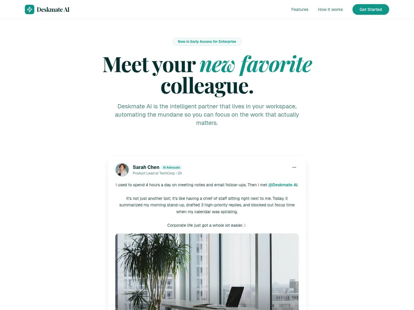 Deskmate AI Helper
