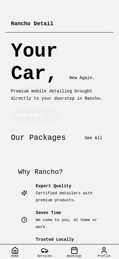 Rancho Mobile Detailing