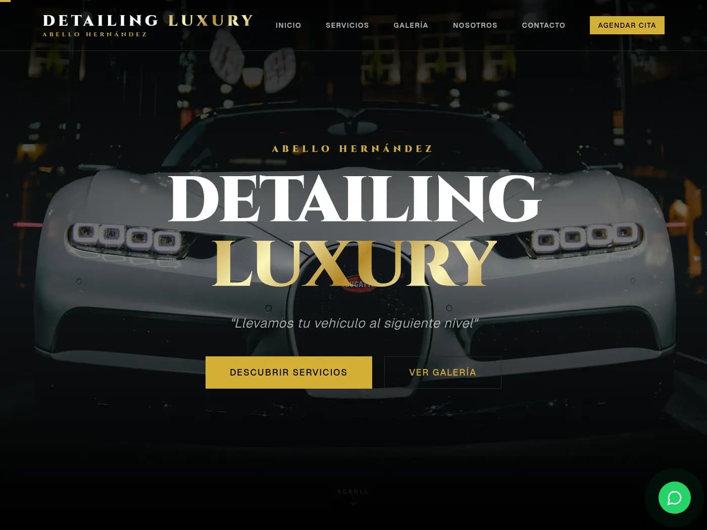 Detailing Luxury Web