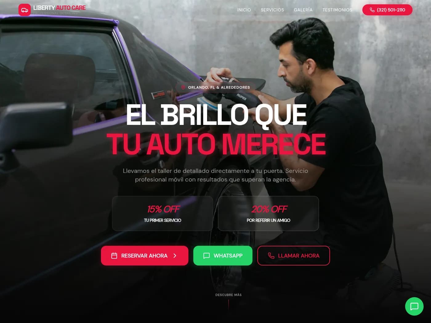 AutoDetailing Web Pro