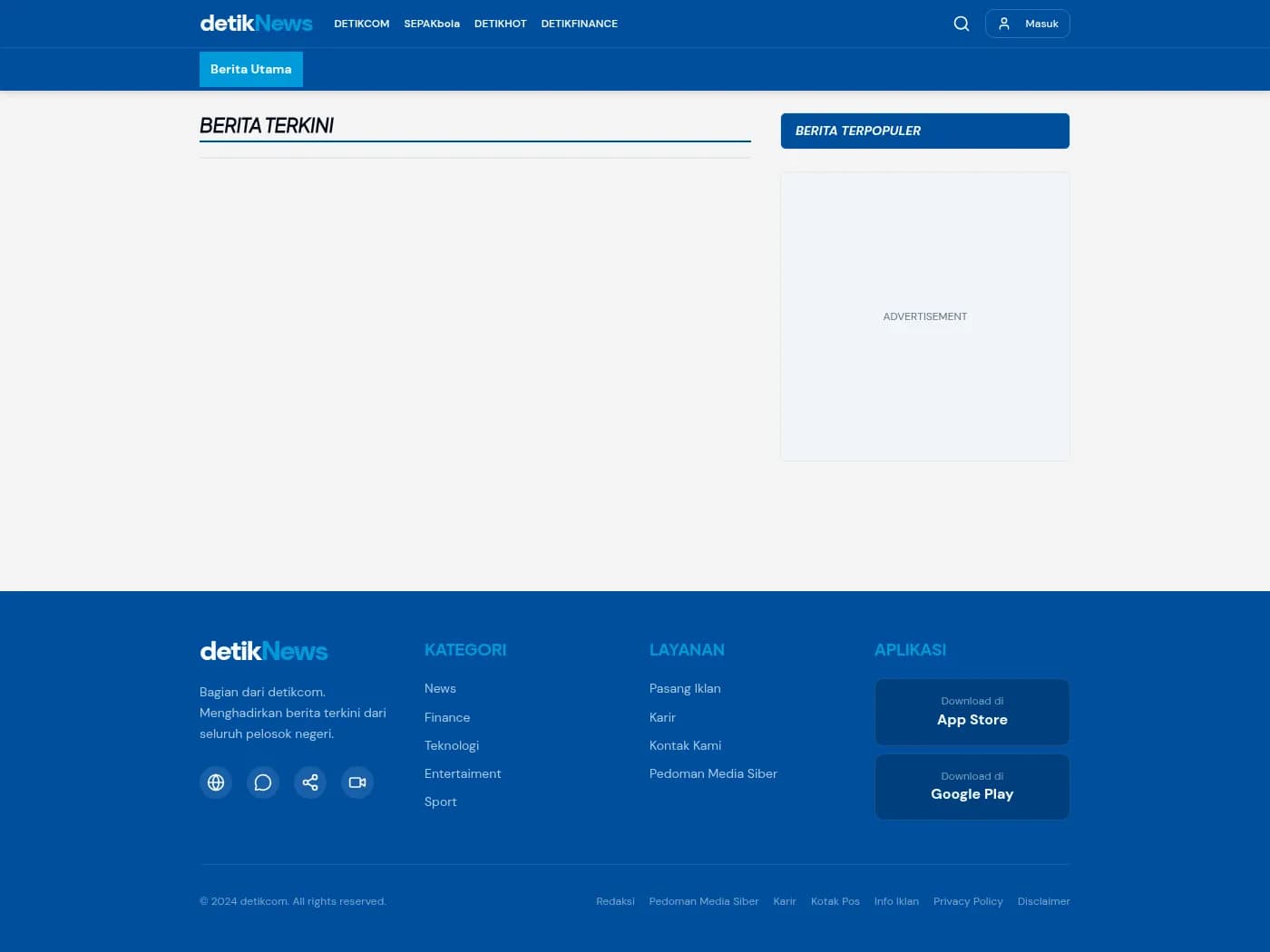 Detik News Clone