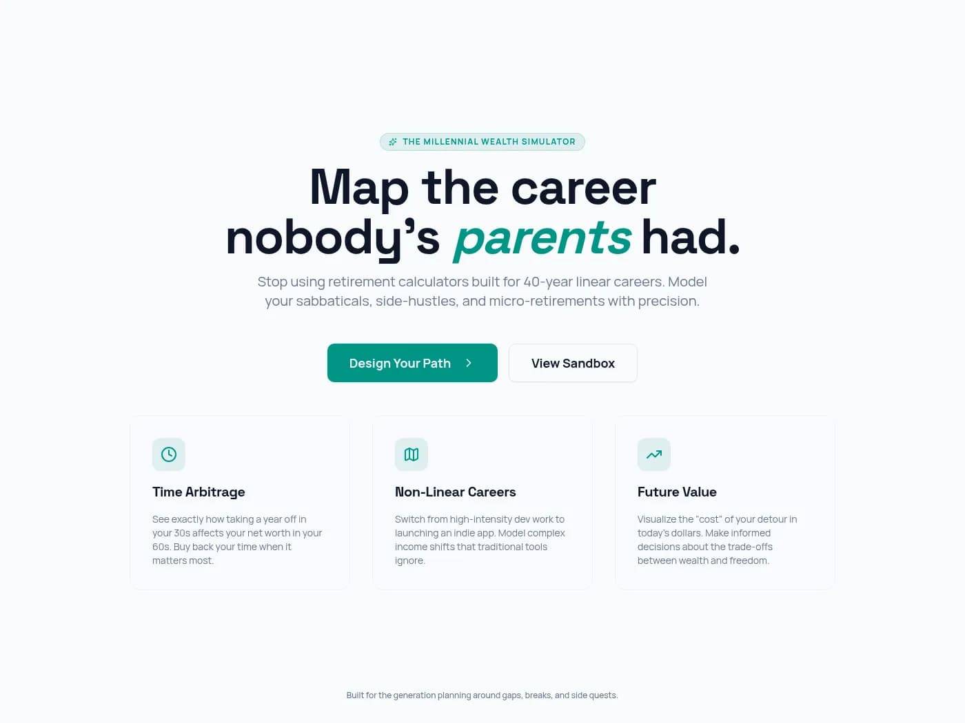 Detour Wealth Planner