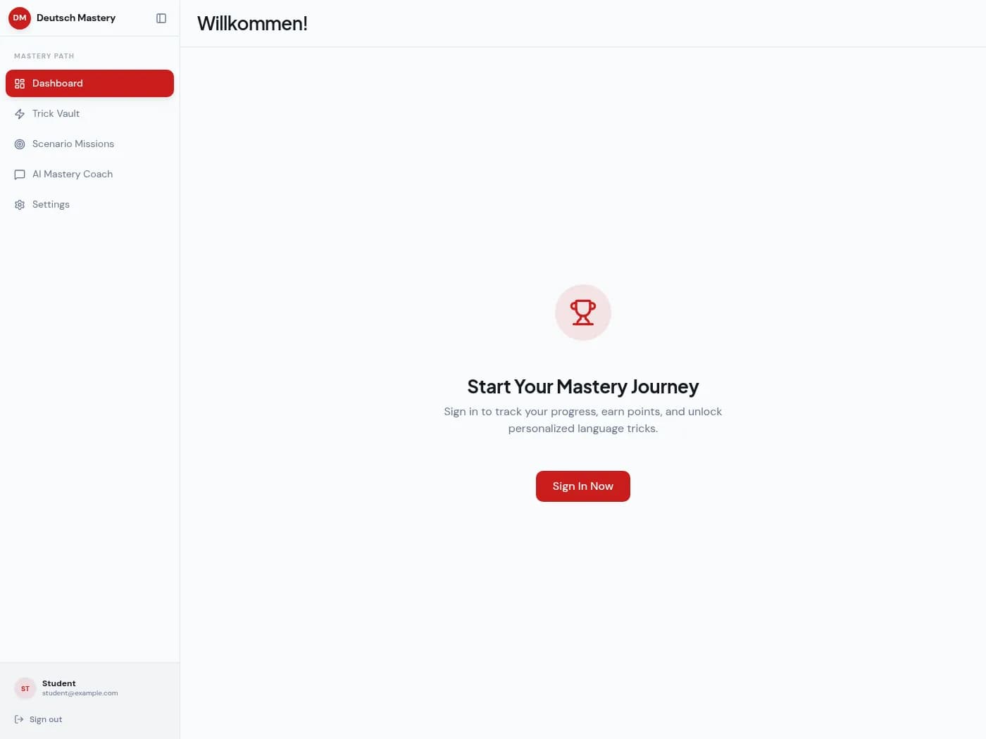 Deutsch Mastery Coach