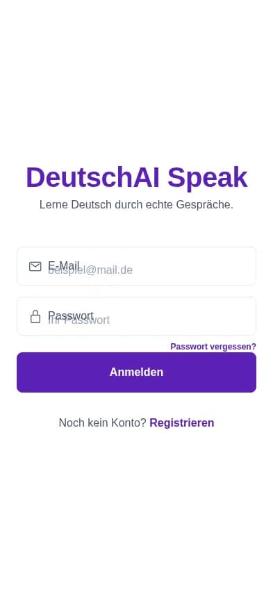 DeutschAI Speak