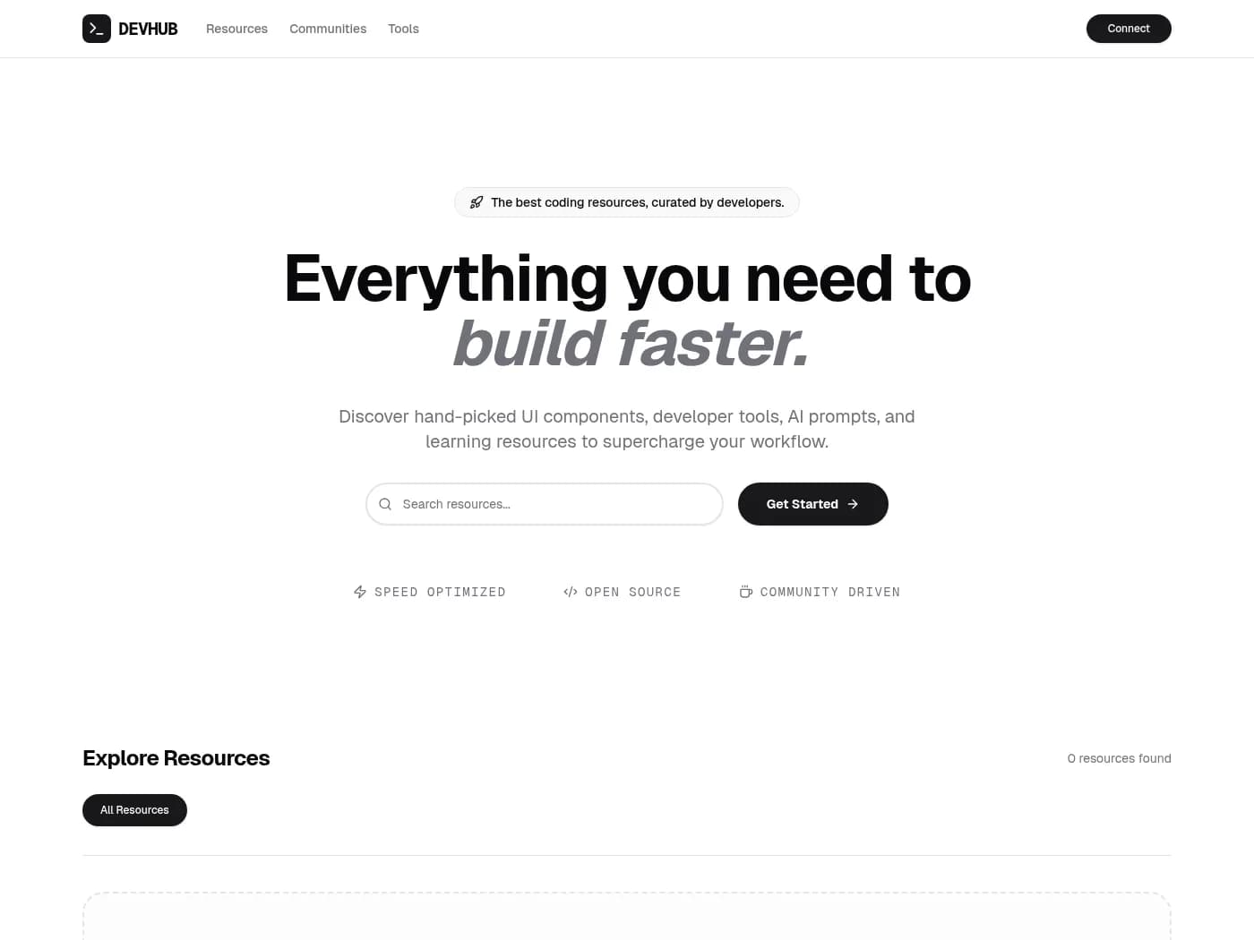 Developer Network Hub