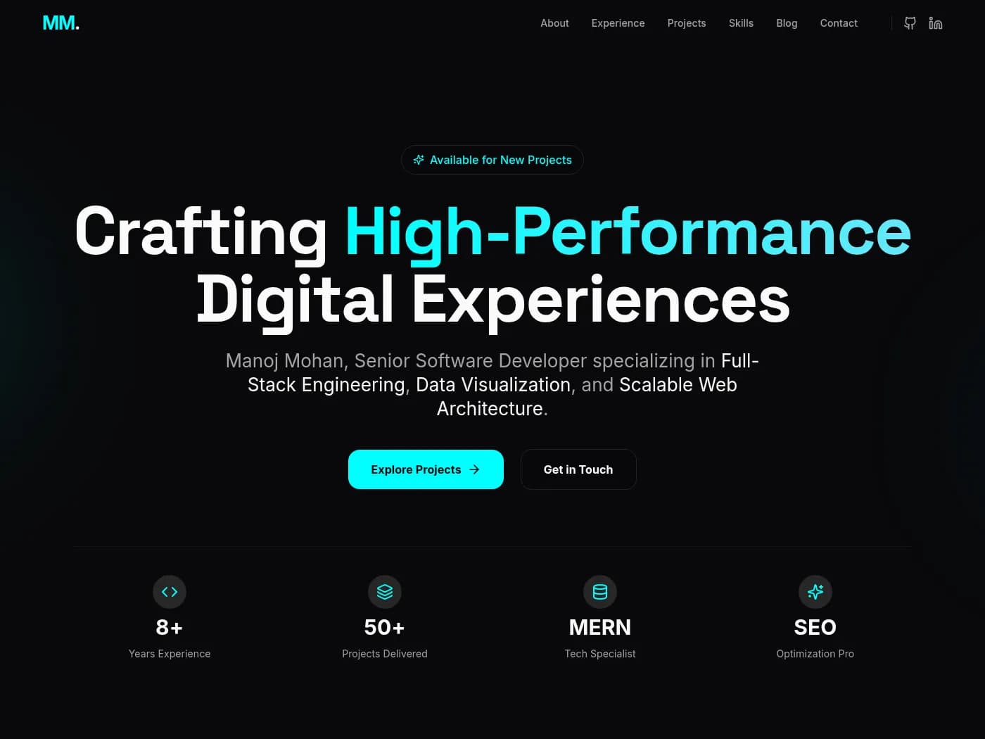 Dev Portfolio Revamp