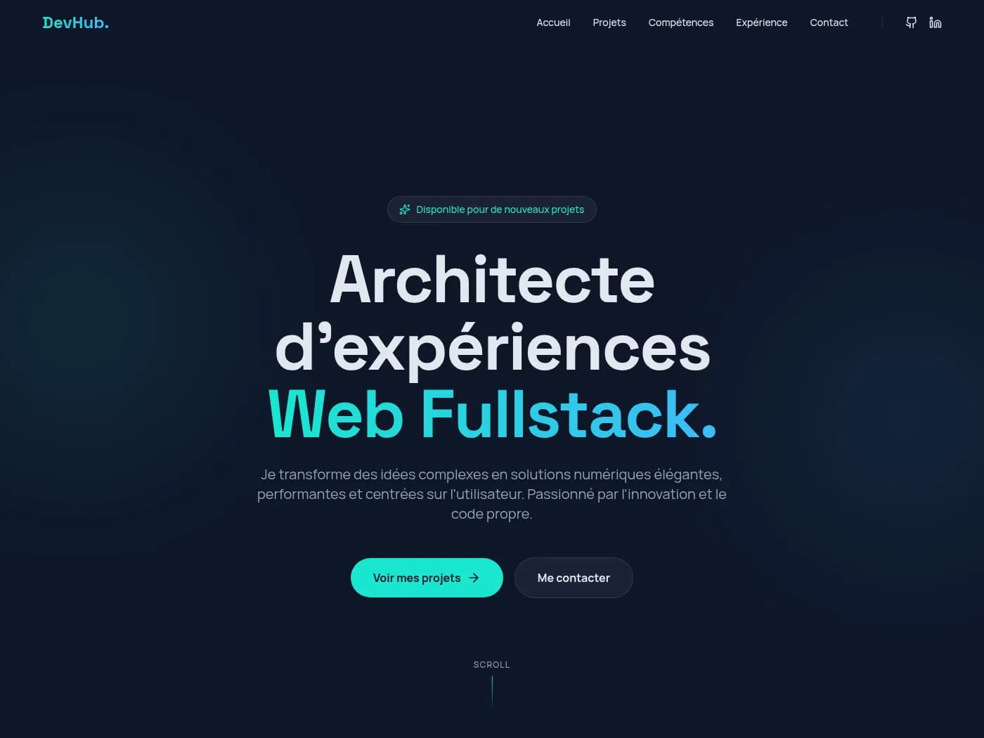 Dev Portfolio Hub