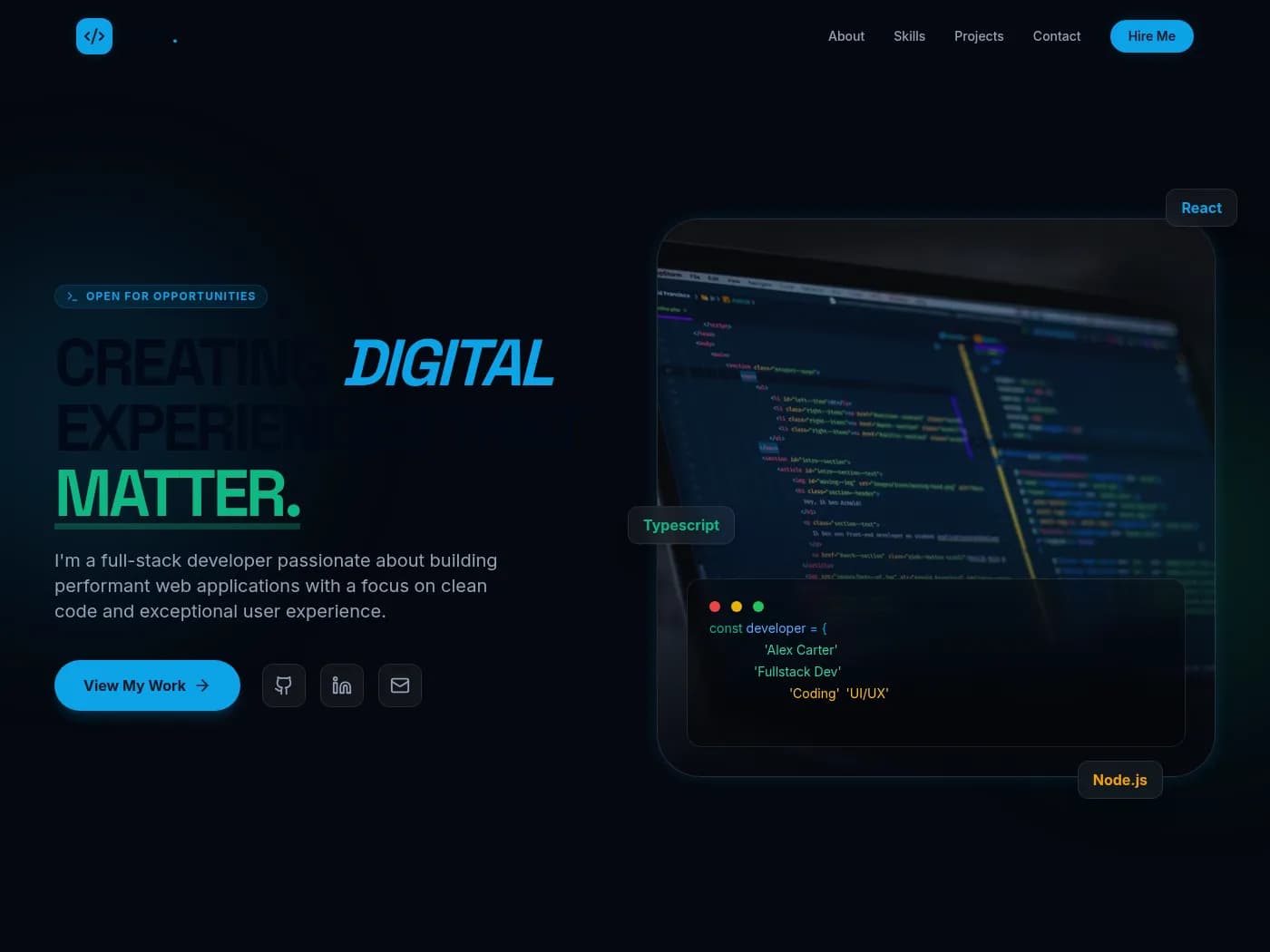Coder Portfolio