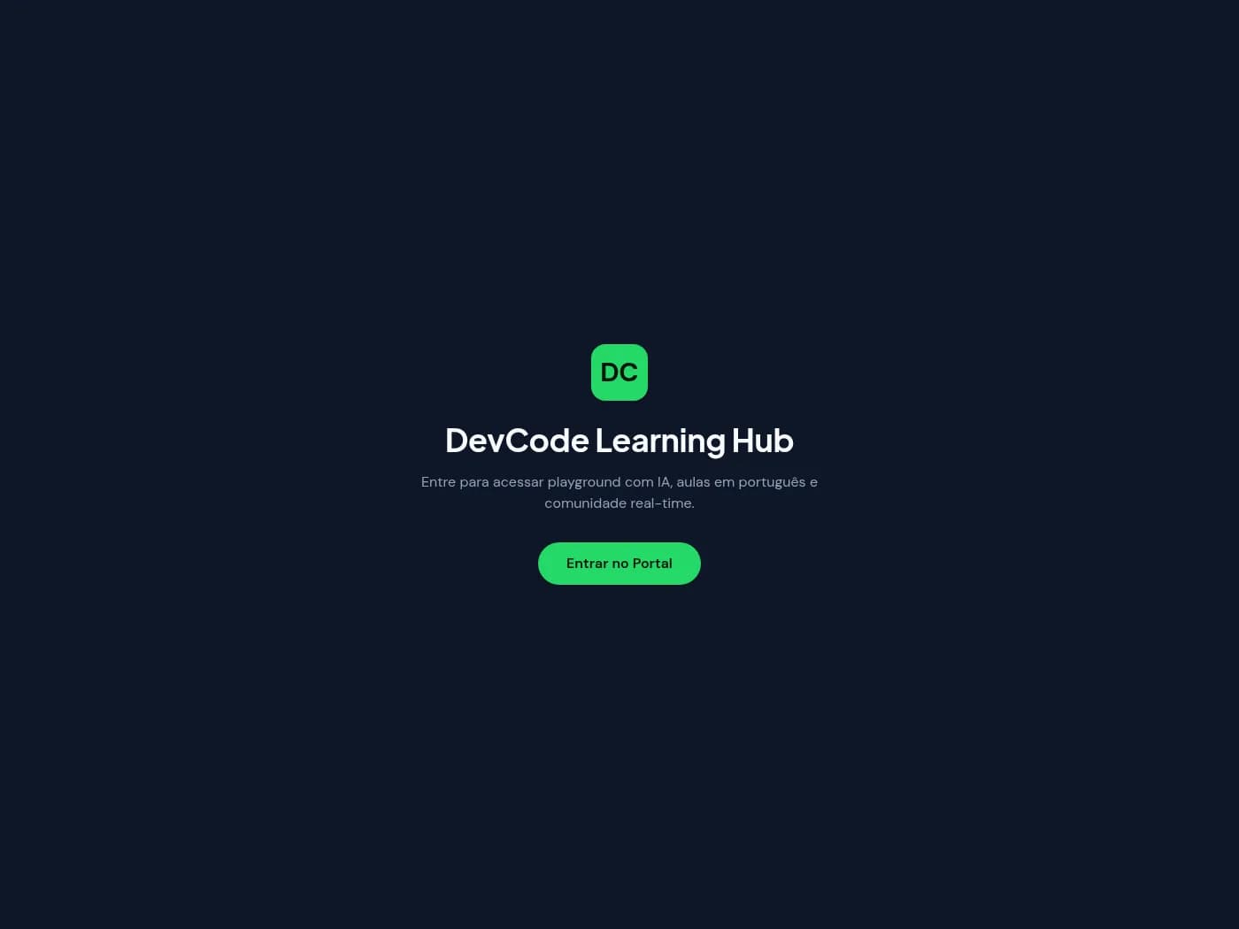 DevCode Learning Portal