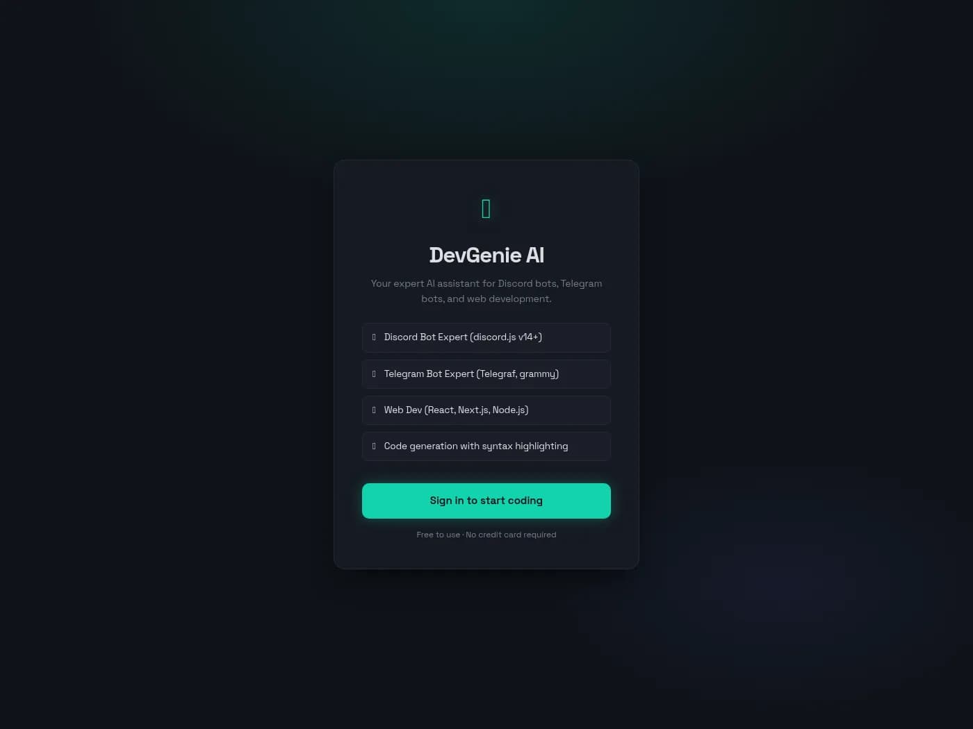 DevGenie AI Assistant
