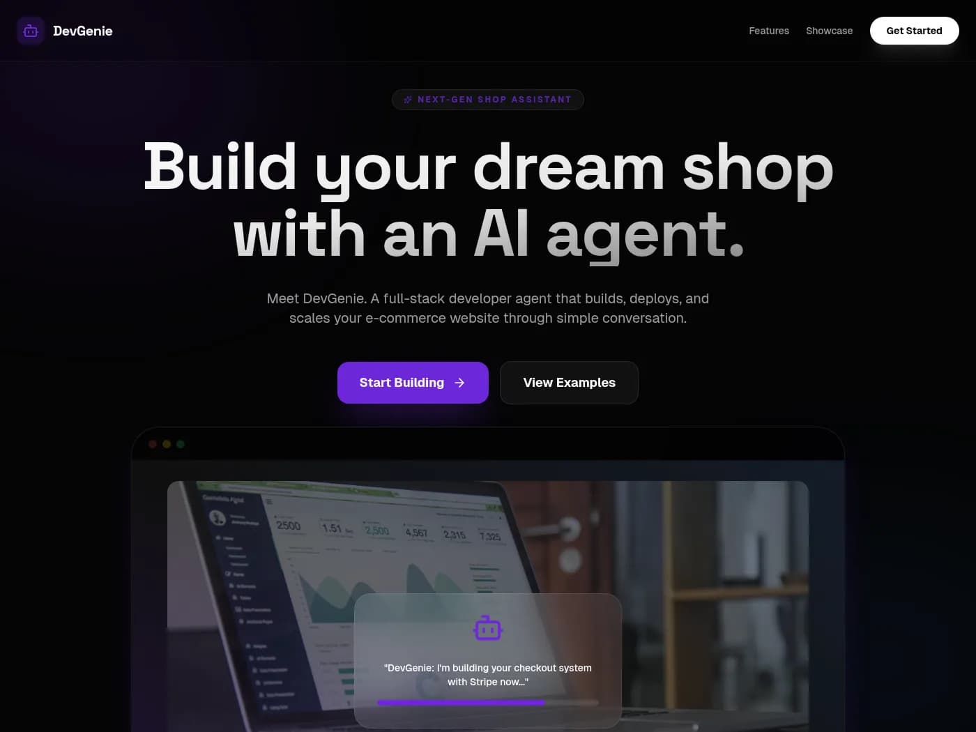 DevGenie Shop Assistant