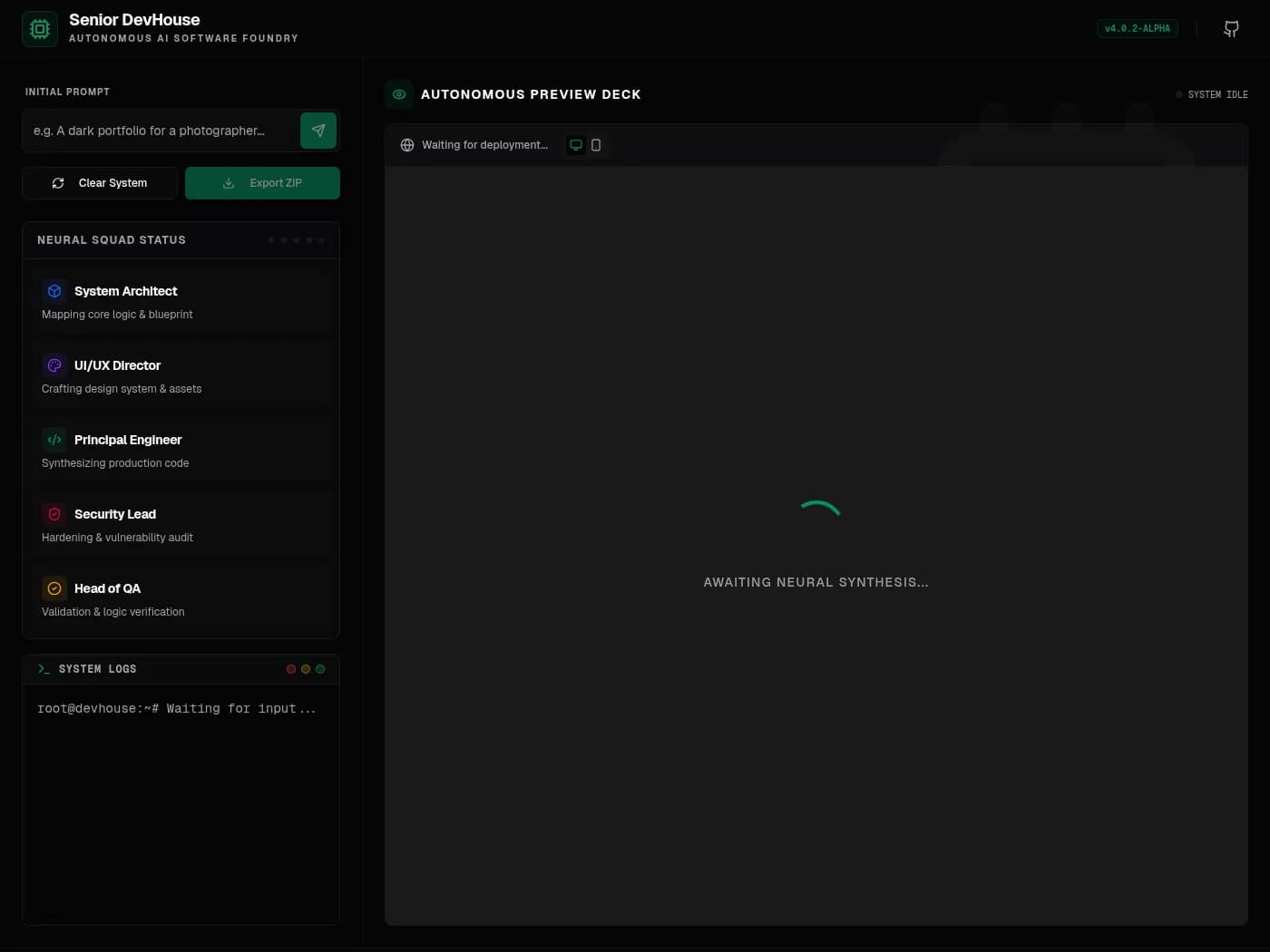 Senior DevHouse AI Foundry