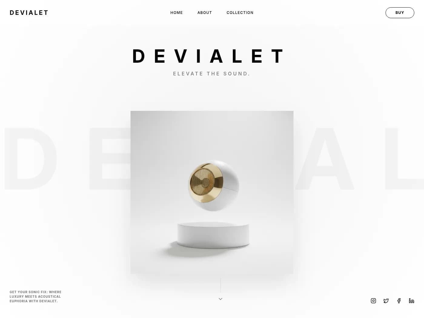 Devialet Luxe Landing