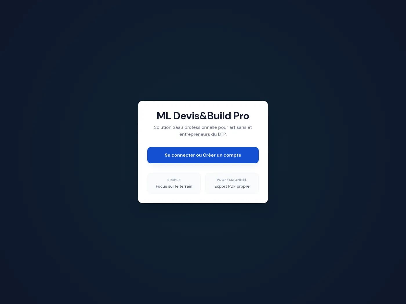 DeviBuild Pro SaaS