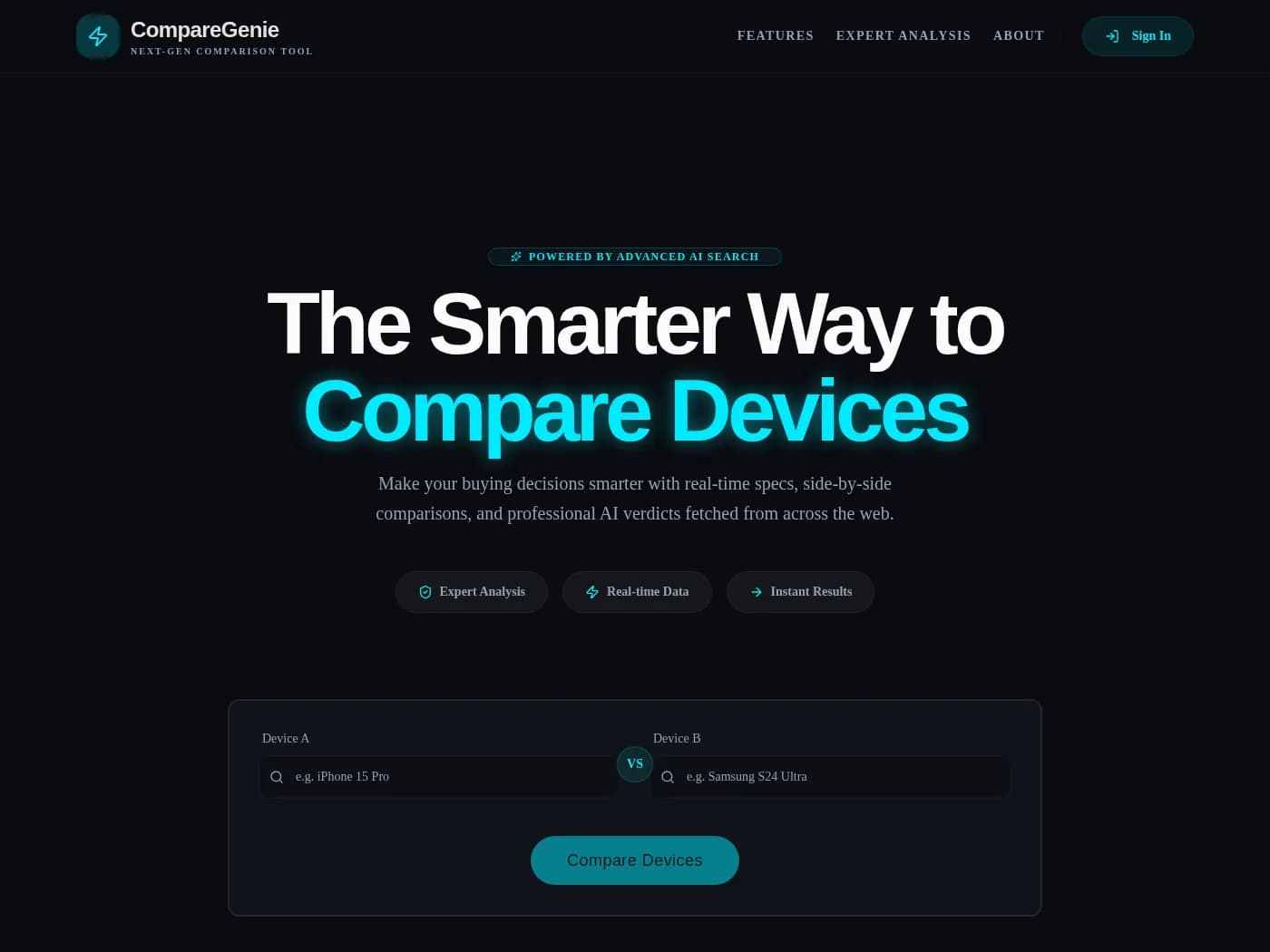 Device Compare Genie