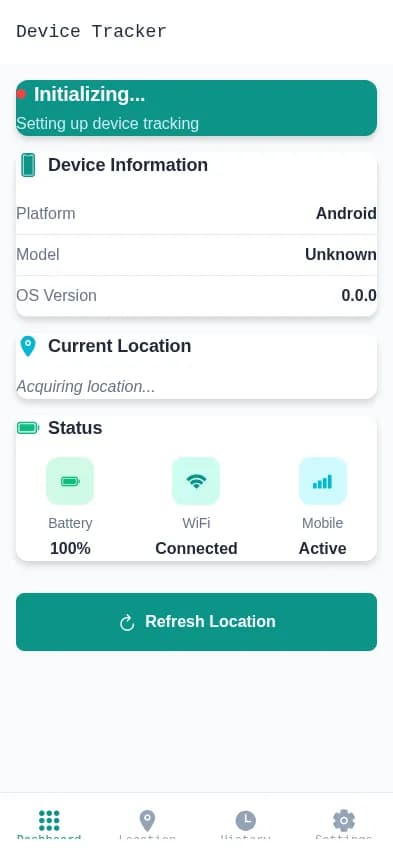 Mobile Device Tracker