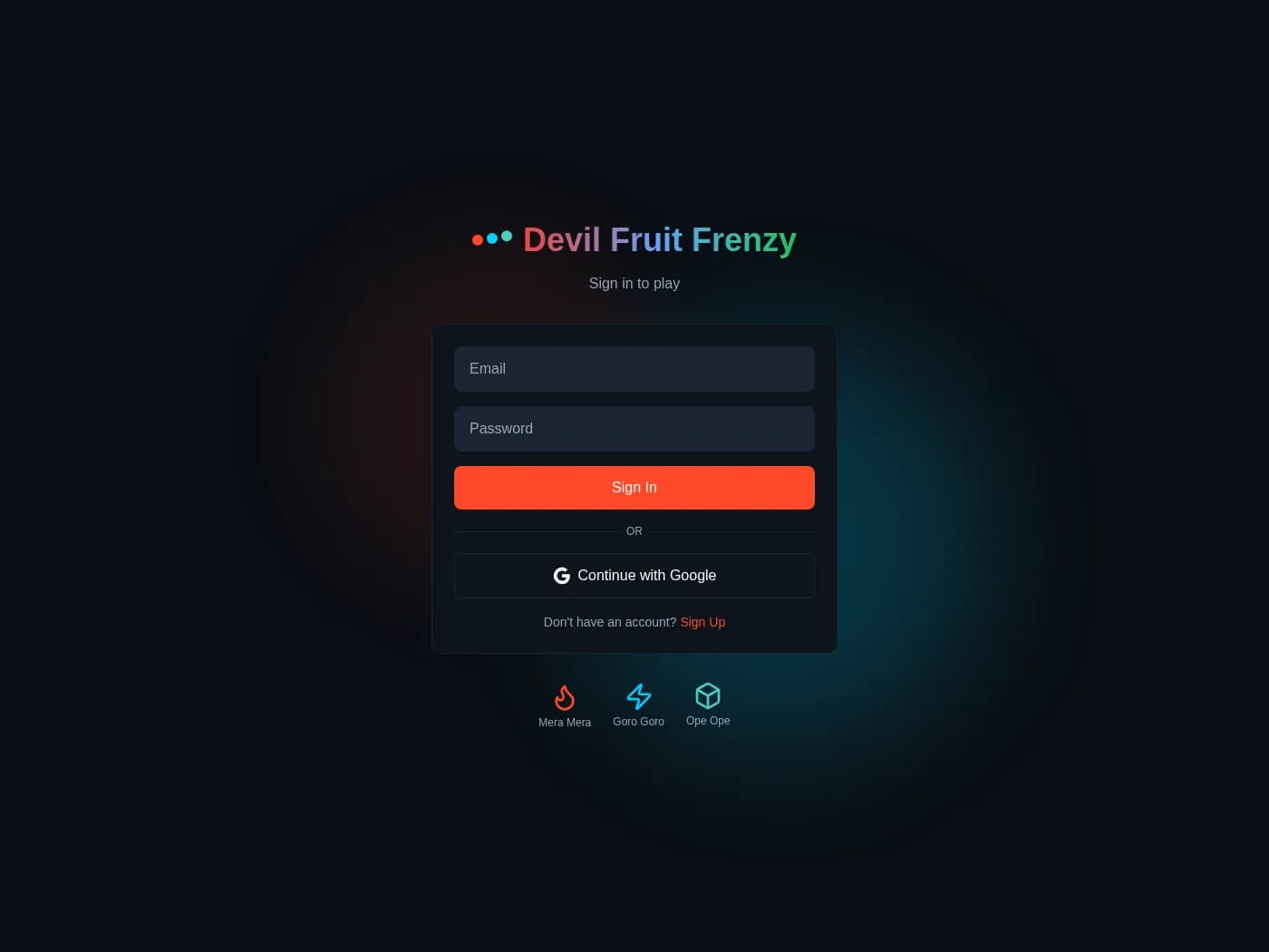 Devil Fruit Frenzy