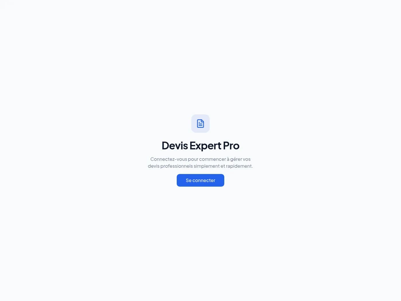 Devis Expert Pro