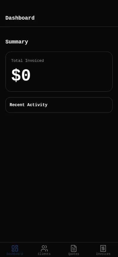 Devis & Facture Mobile