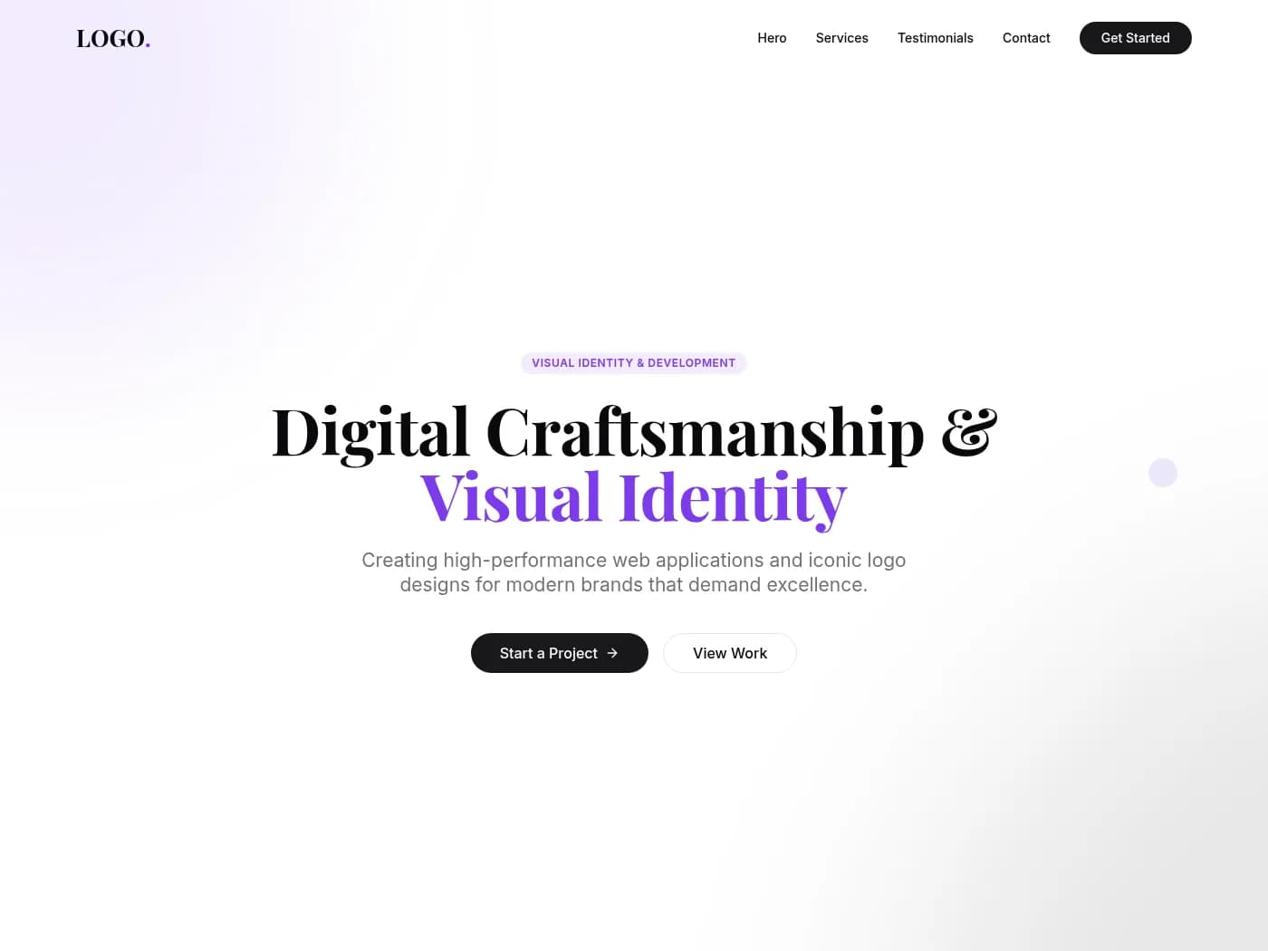 DevLogo Portfolio Site