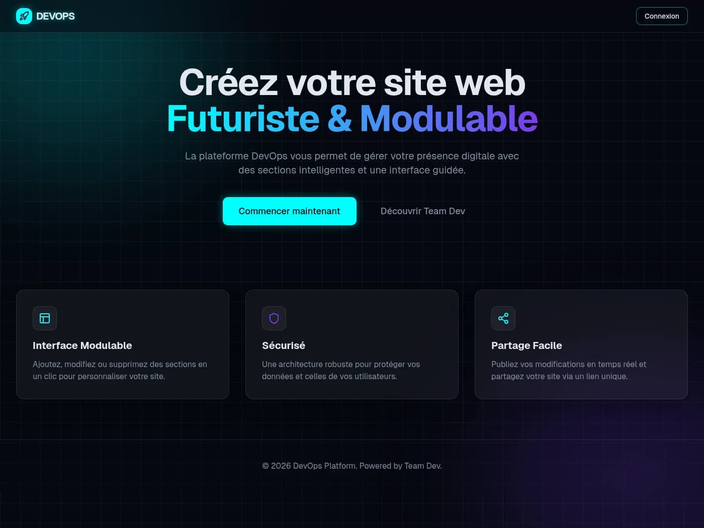 DevOps Web Platform