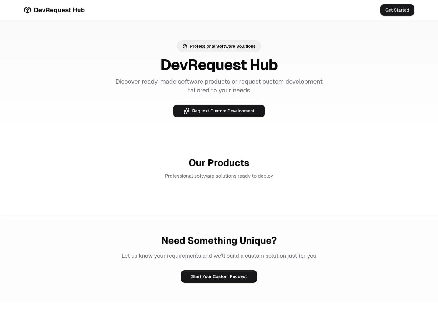 DevRequest Hub