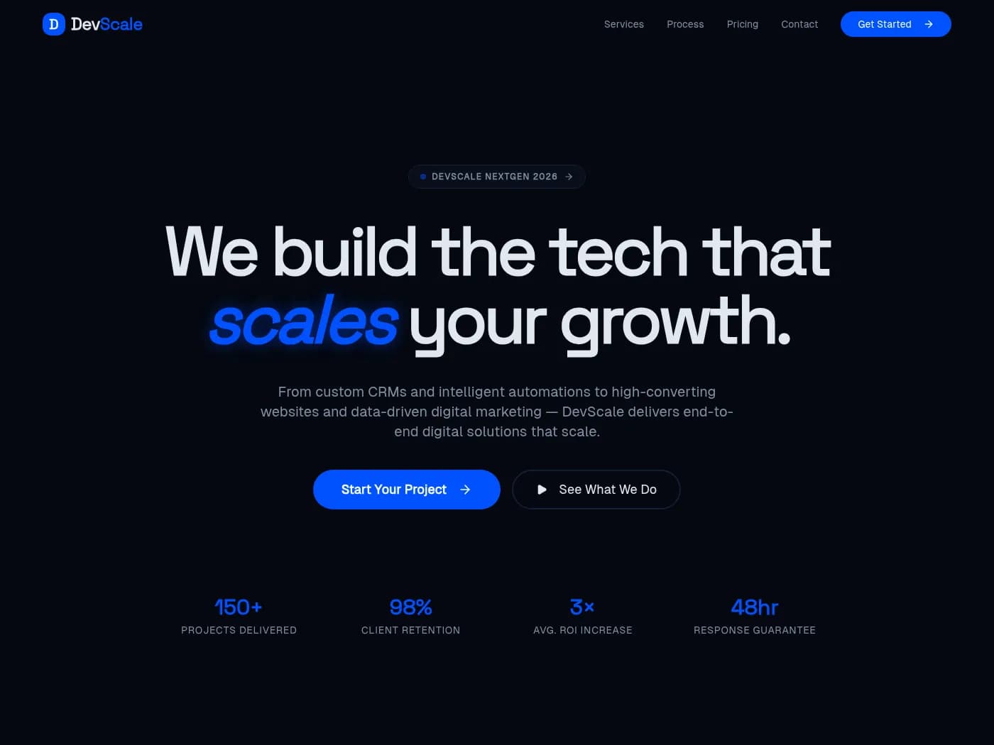 DevScale NextGen Web