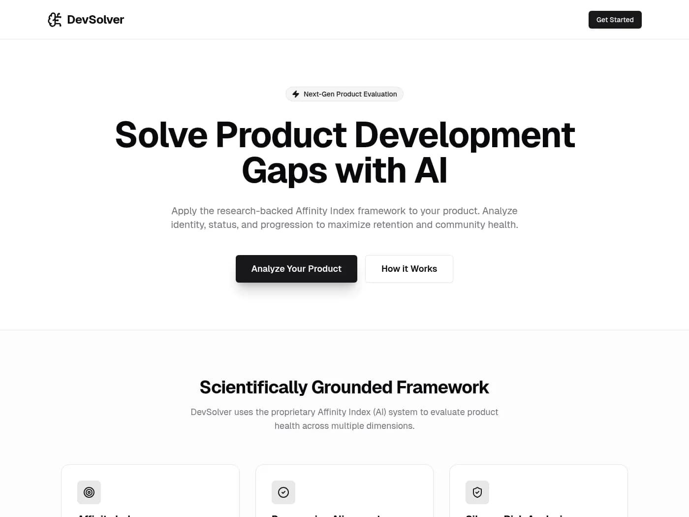DevSolver Web App