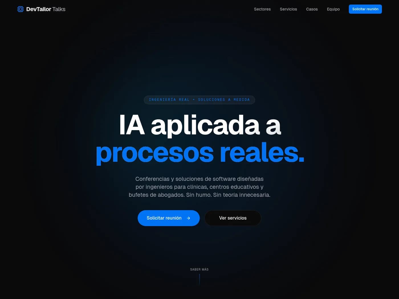 DevTailor Talks Web