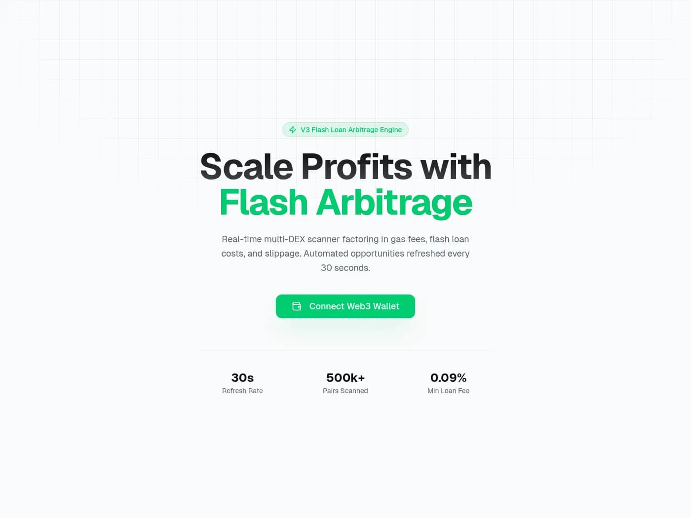 Flash Arbitrage Scanner