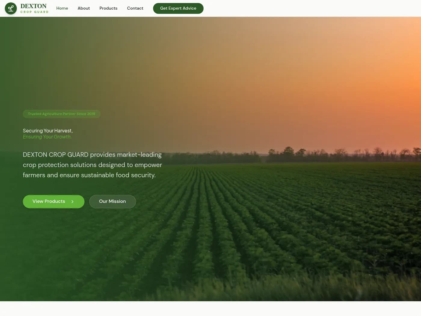 Dexton Cropguard Web Presence