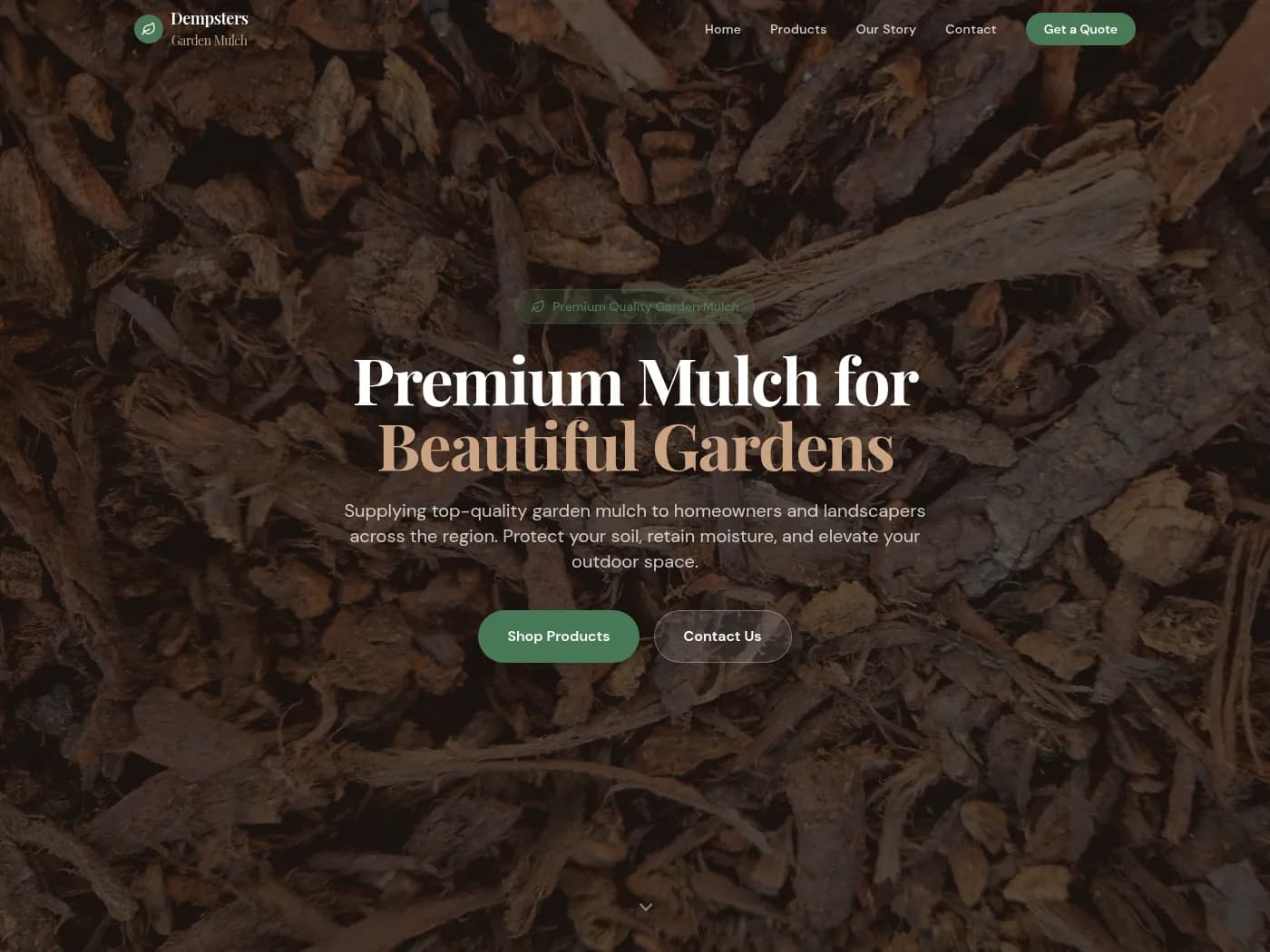 DGMulch One-Page Site
